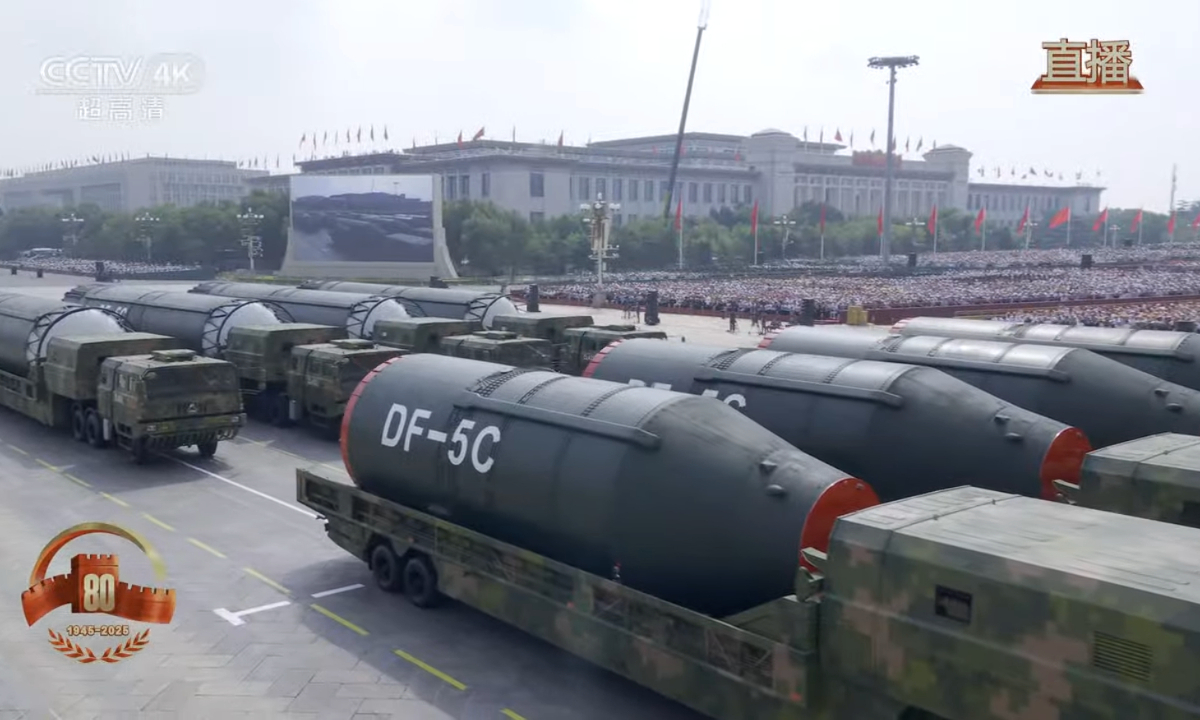 Chinese military affairs expert explains significance of DF-5C’s global-covering range - Global ...