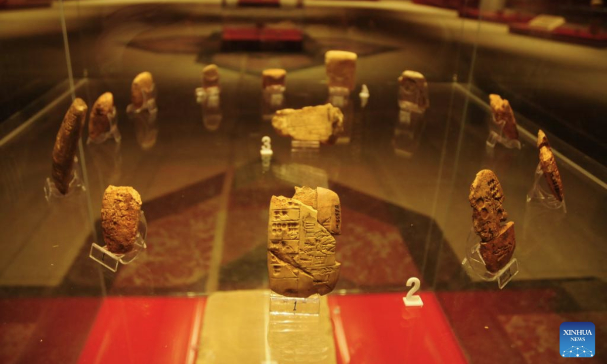 Exhibits at Basra Cultural Museum in Iraq - Global Times
