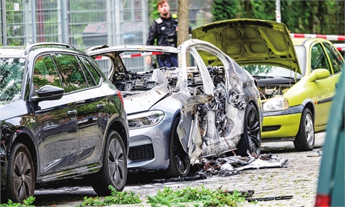 Car explosion - Global Times