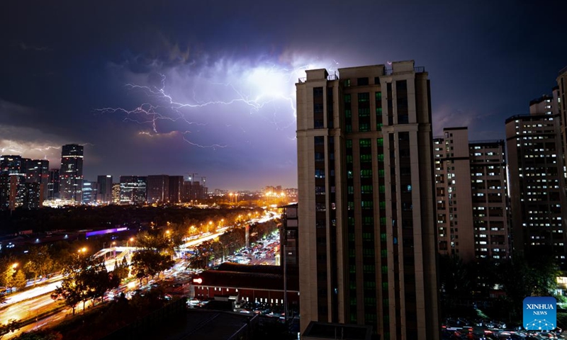 Scattered thundershowers hit Beijing - Global Times