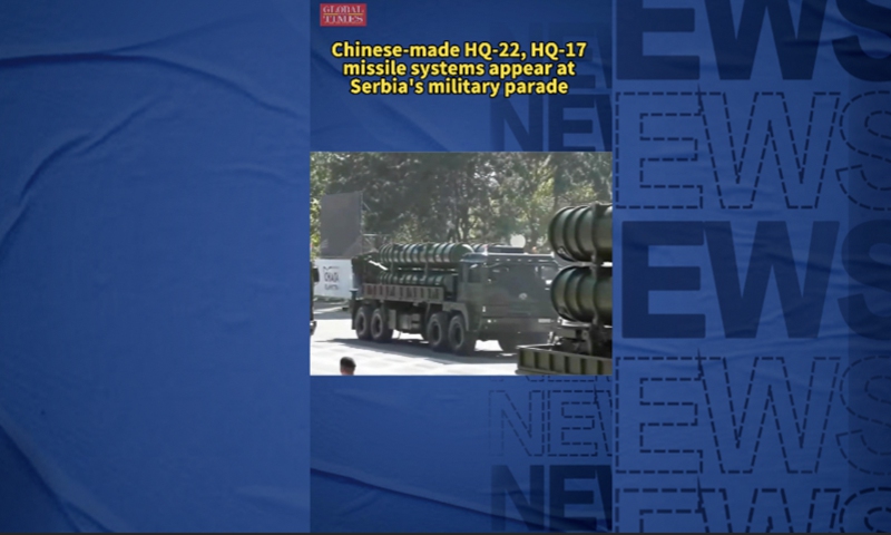 Chinese-made HQ-22、HQ-17 missile systems appear at Serbia’s military ...