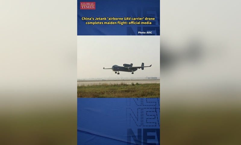 China's Jetank 'airborne UAV carrier' drone completes maiden flight ...
