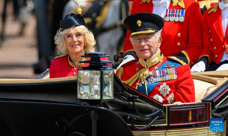 Britain holds Trooping the Colour parade to honour King Charles III on ...