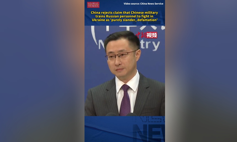 China rejects claim that Chinese military trains Russian personnel to ...